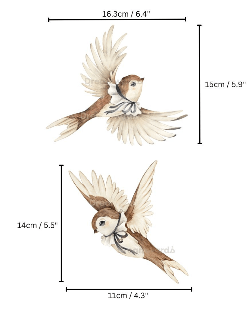 Collared Birds In The Meadow – Dreamwards